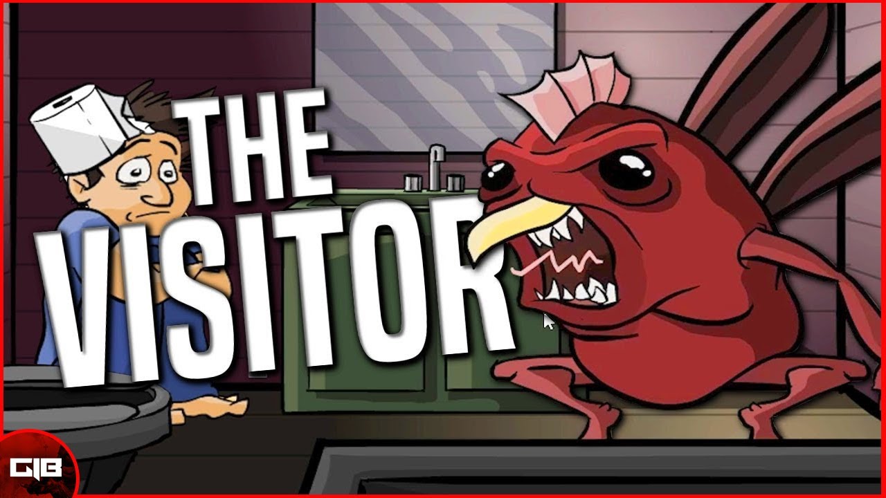 THE VISITOR GAMEPLAY | FLASH GAMES | HORROR GAME - YouTube