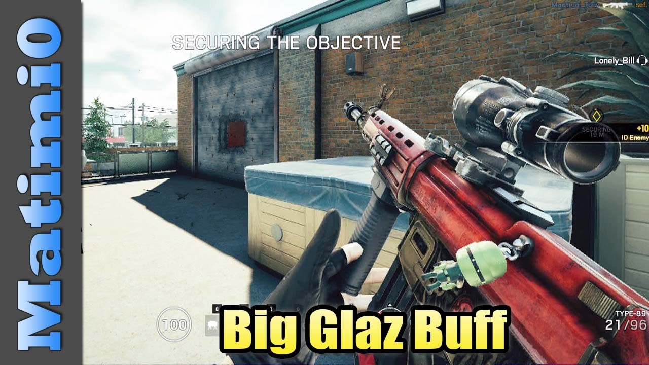 Big Glaz Buff - Patch Update - Rainbow Six Siege - YouTube