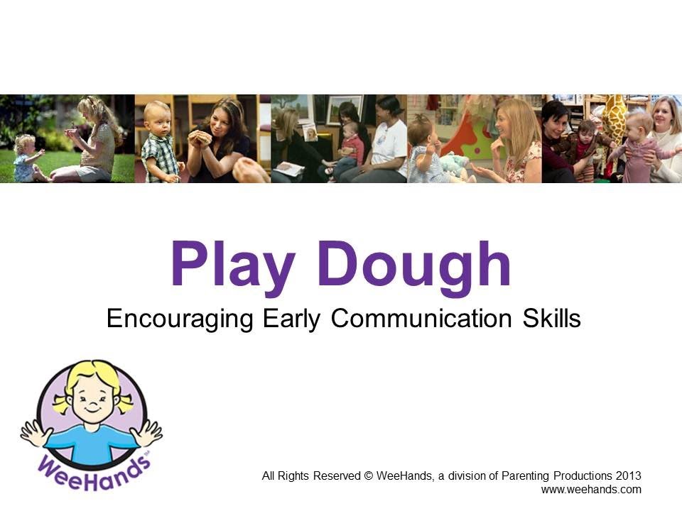 Play Doh Baby Sign Language