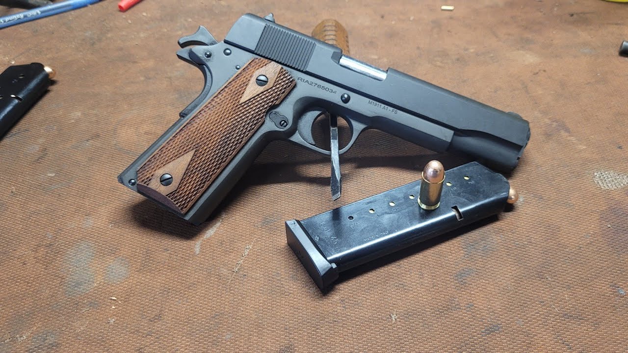 A Gunsmiths Perspective on the RIA 1911 Gi - YouTube