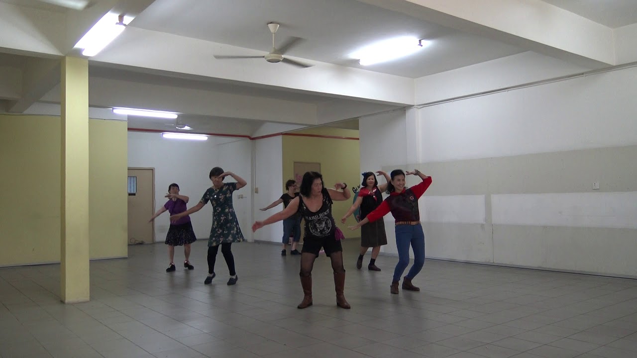 Dance Monkey Dance line dance (Fiona Murray IRL & Roy Hadisubroto NL ...