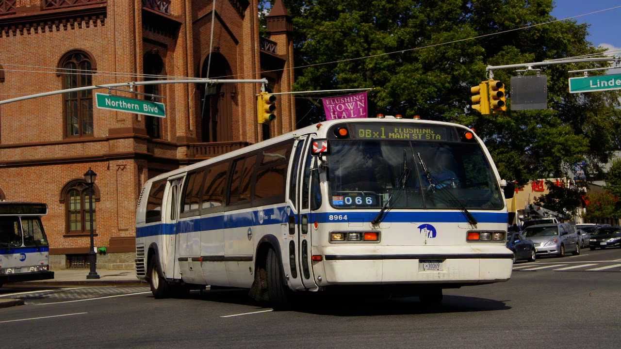 MTA Bus Company 1996 NovaBus RTS-06 8964 [ Audio Recording ] - YouTube