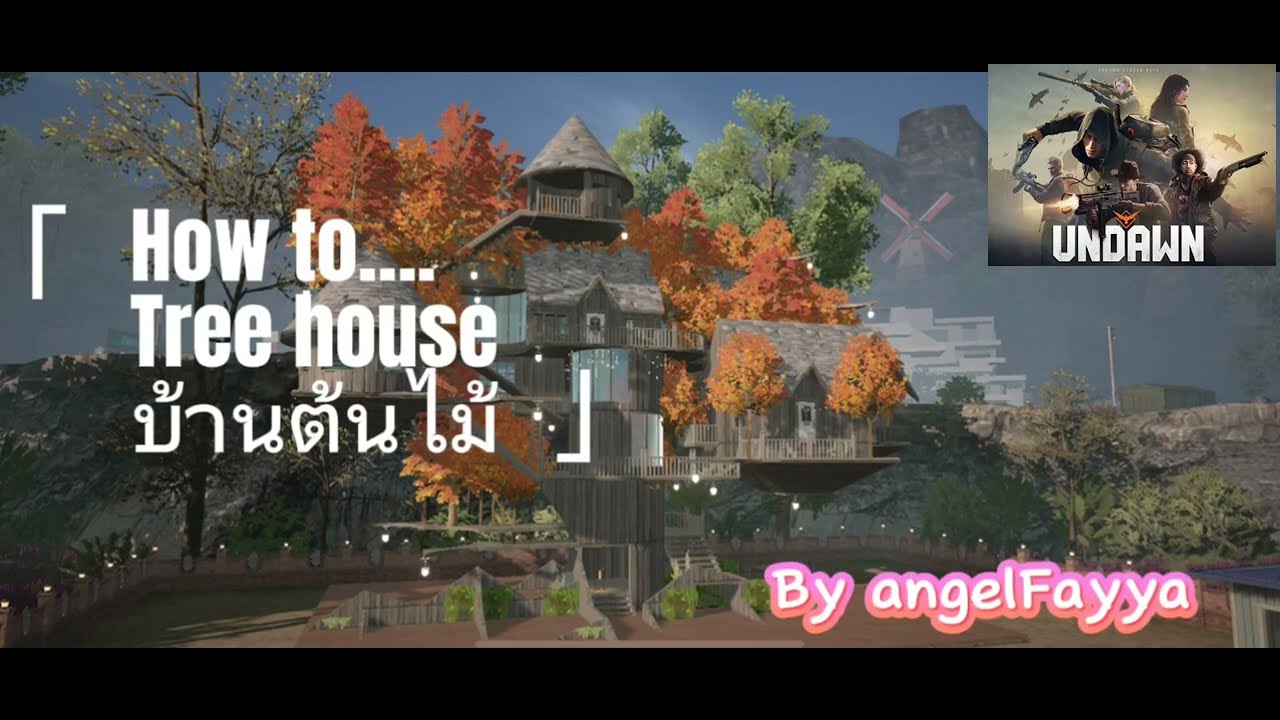 How to..บ้านต้นไม้ homestead design treehouse/Undawn - YouTube