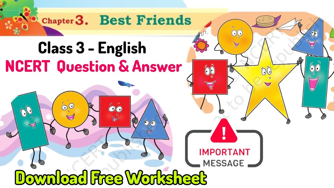 Best Friends - Class 3 English (NCERT/CBSC) - YouTube