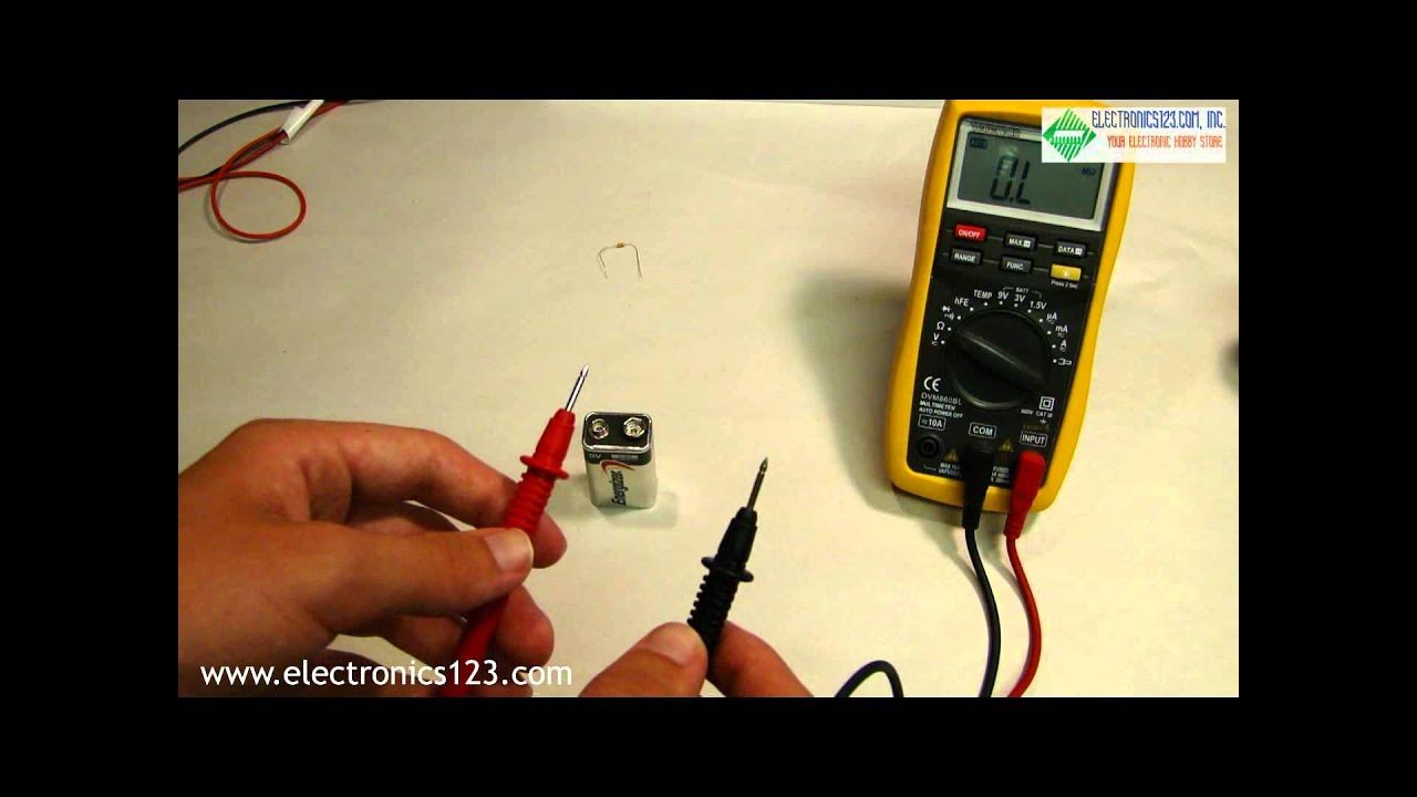 How to use a multimeter - YouTube