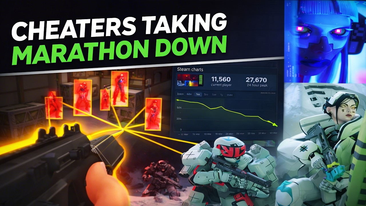 Marathon Has a Player Count Issue And NOW a Cheater Problem - YouTube