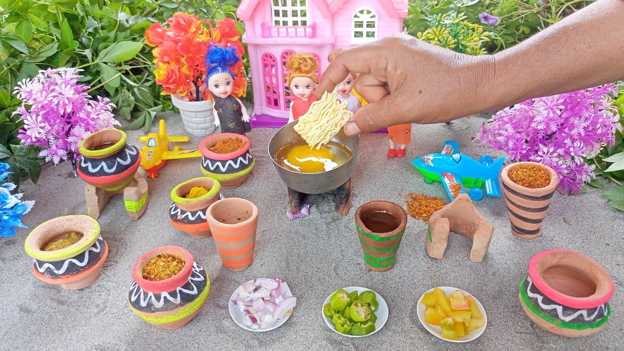 miniature maggi and egg recipe | Maggi and egg recipe | zk cook - YouTube