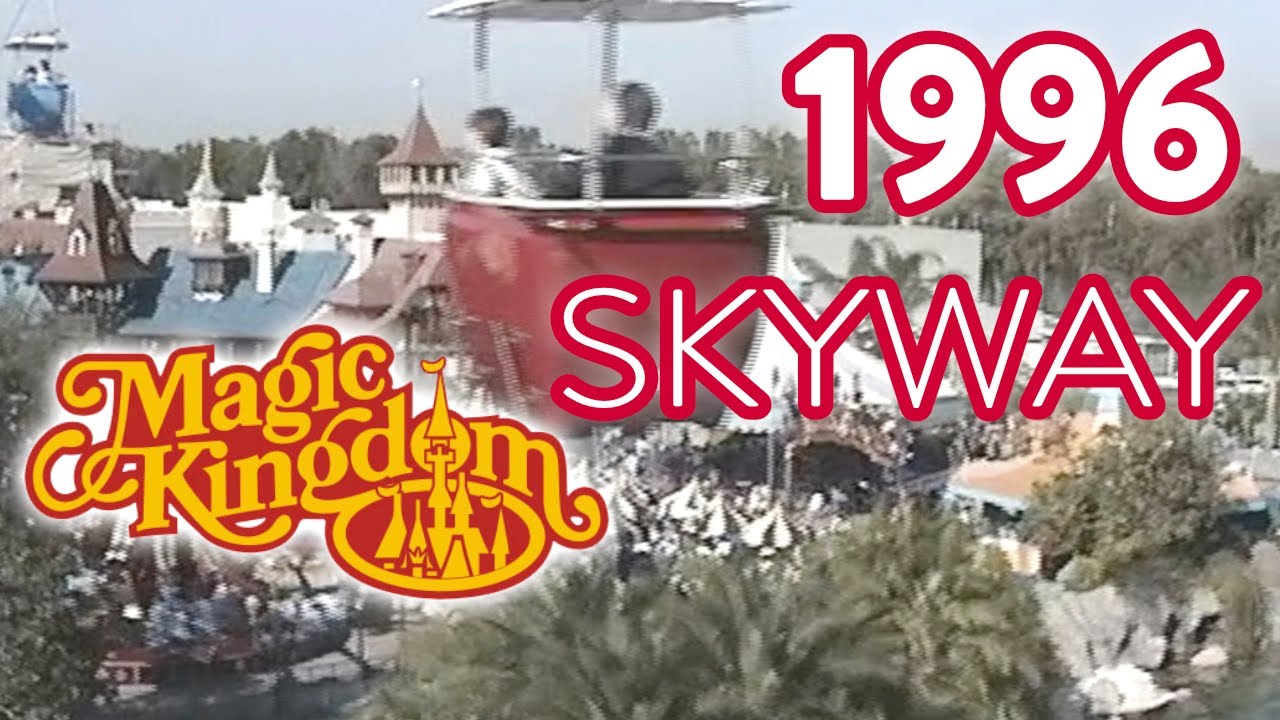 Magic Kingdom Skyway Extinct Ride Walt Disney World December 2nd 1996 ...