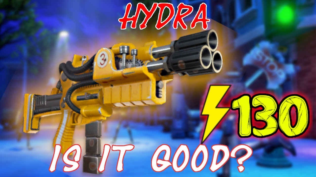 ⚡130 HYDRA REVIEW // HALF SHOTGUN, HALF RIFLE! | Fortnite Save the ...