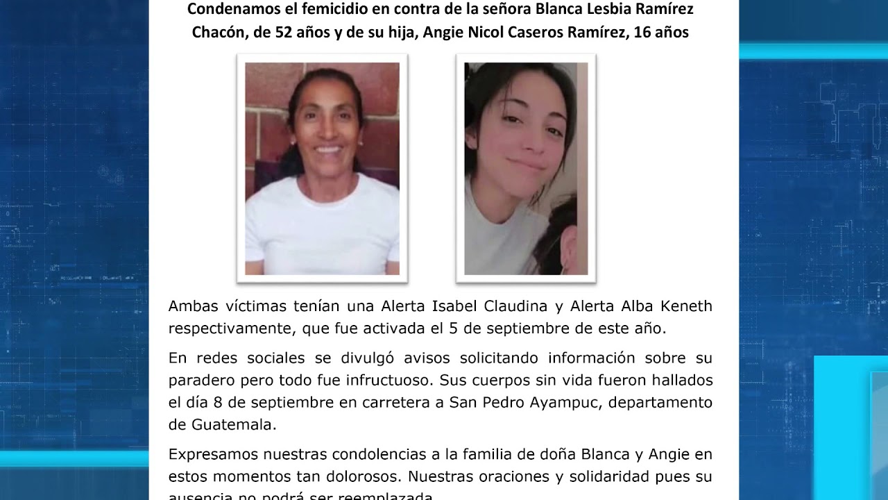 Trascienden detalles del día que desapareció Blanca Chacón y su hija - YouTube