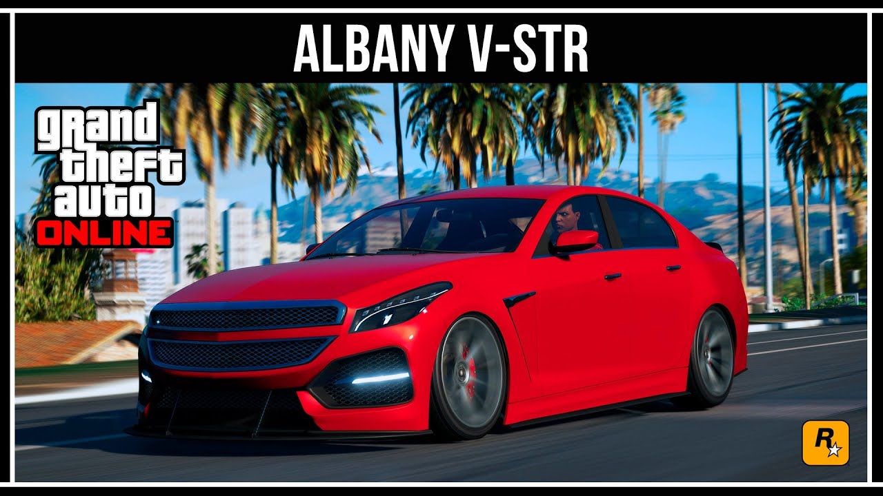 GTA Online: Обзор нового спорткара Albany V-STR - YouTube