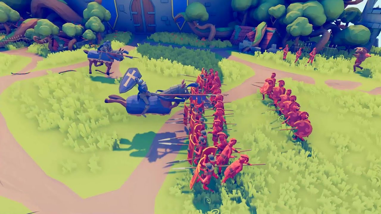 5 Cavalry(Secret Unit) vs Every Unit + Location - TABS Battle and ...