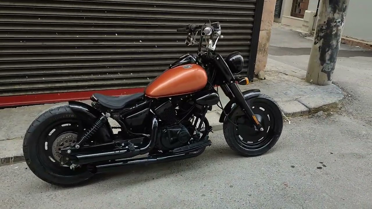 rks cruiser 250 bobber custom - YouTube