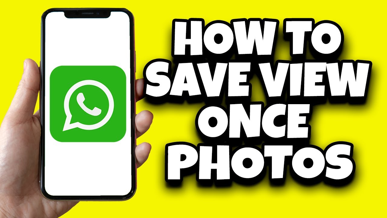 How To Save View Once Photos In WhatsApp | Can I Save View Once Photos ...
