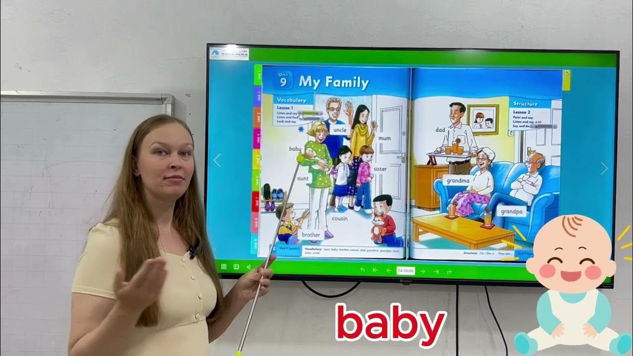 First Friends 1 (2nd) | Unit 9: My family | Lesson 1: Vocabulary | ABC ...