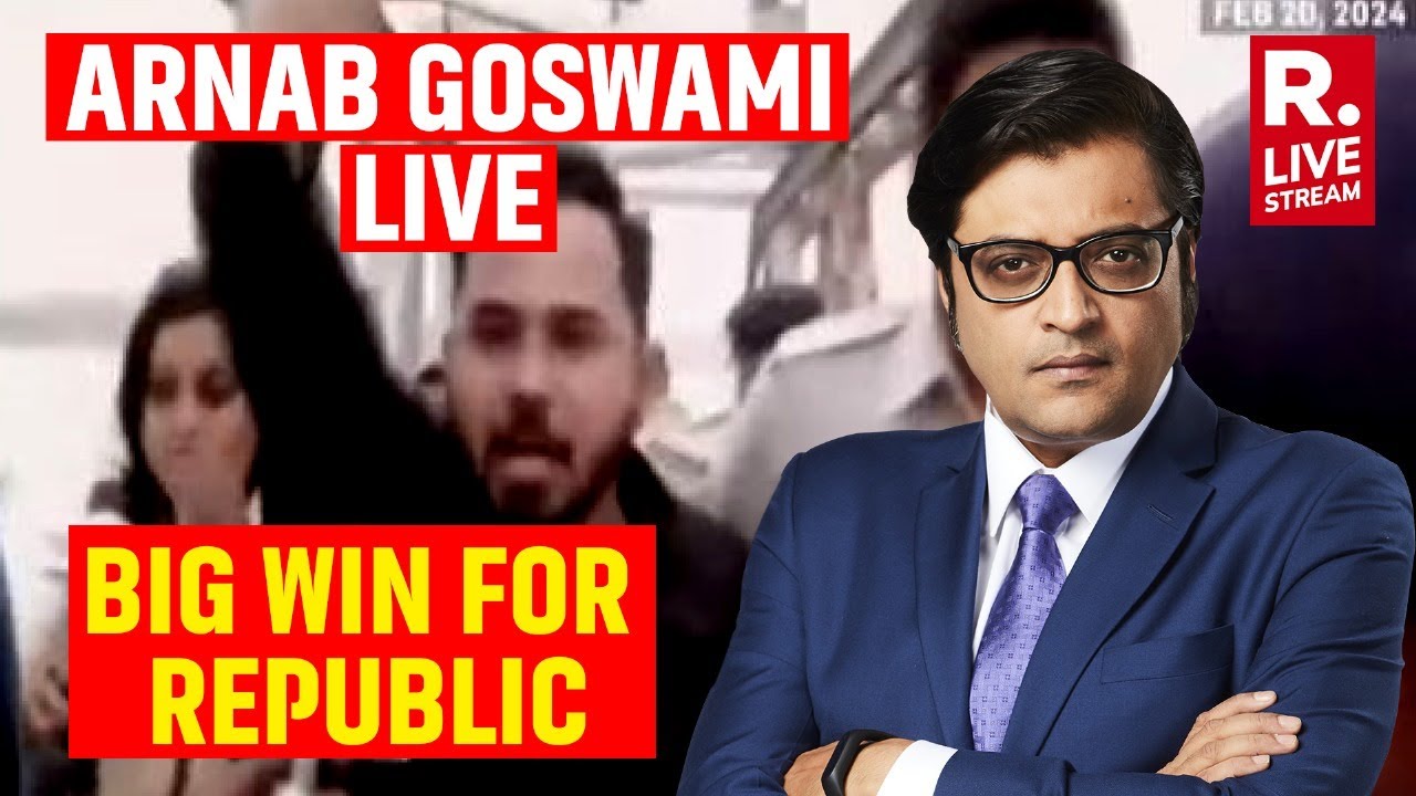 Republic Wins Mamata Losses | Sandesh Khali Live | Santu Pan | Arnab ...