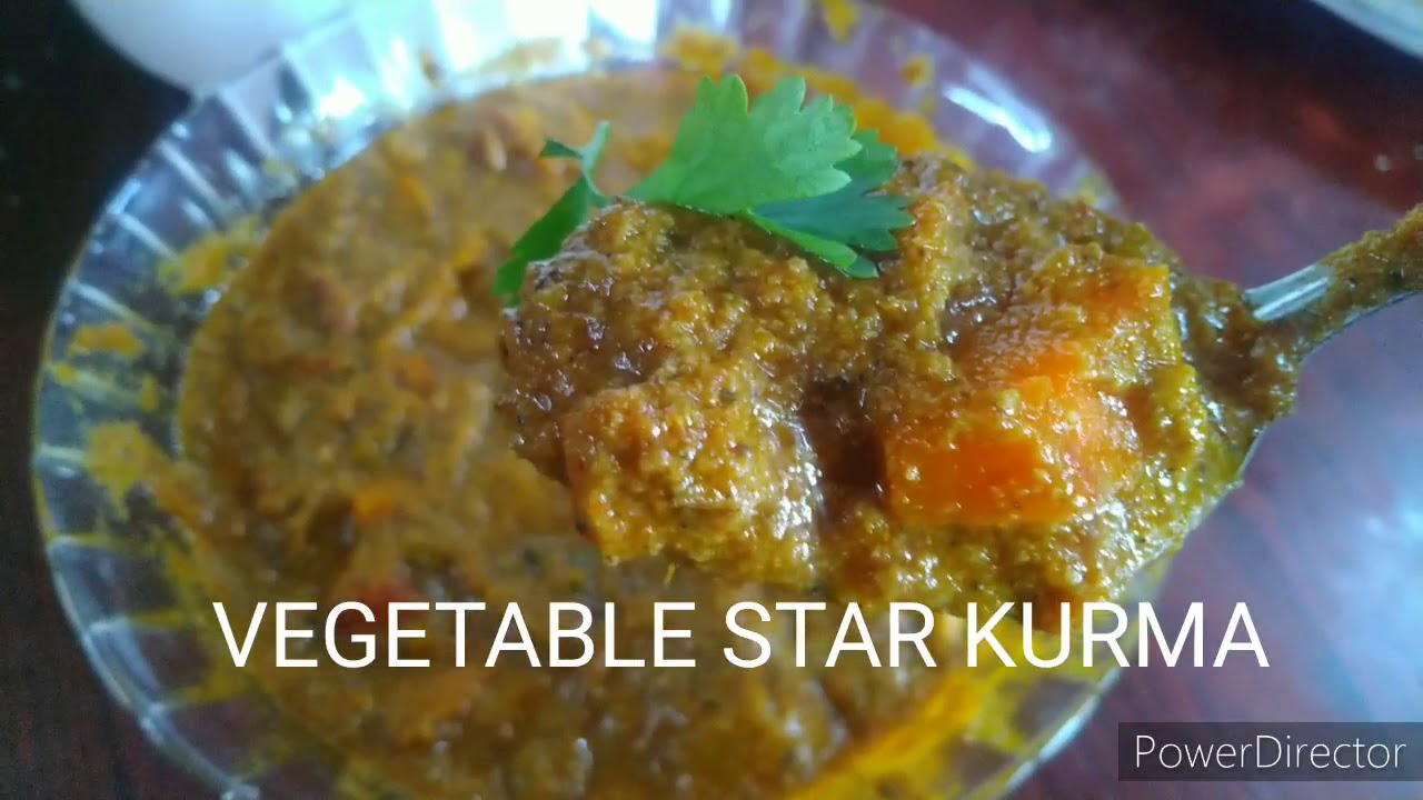 VEGETABLE STAR KURMA/ VEGETABLE KURMA FOR RICE,DOSA,IDLY,PAROTA ...