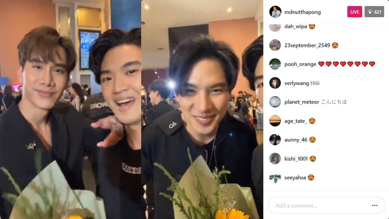 MD NUTTHAPONG IG Live with Max Nattapol, Tul Pakorn | #MannerOfDeath #MaxTul - YouTube