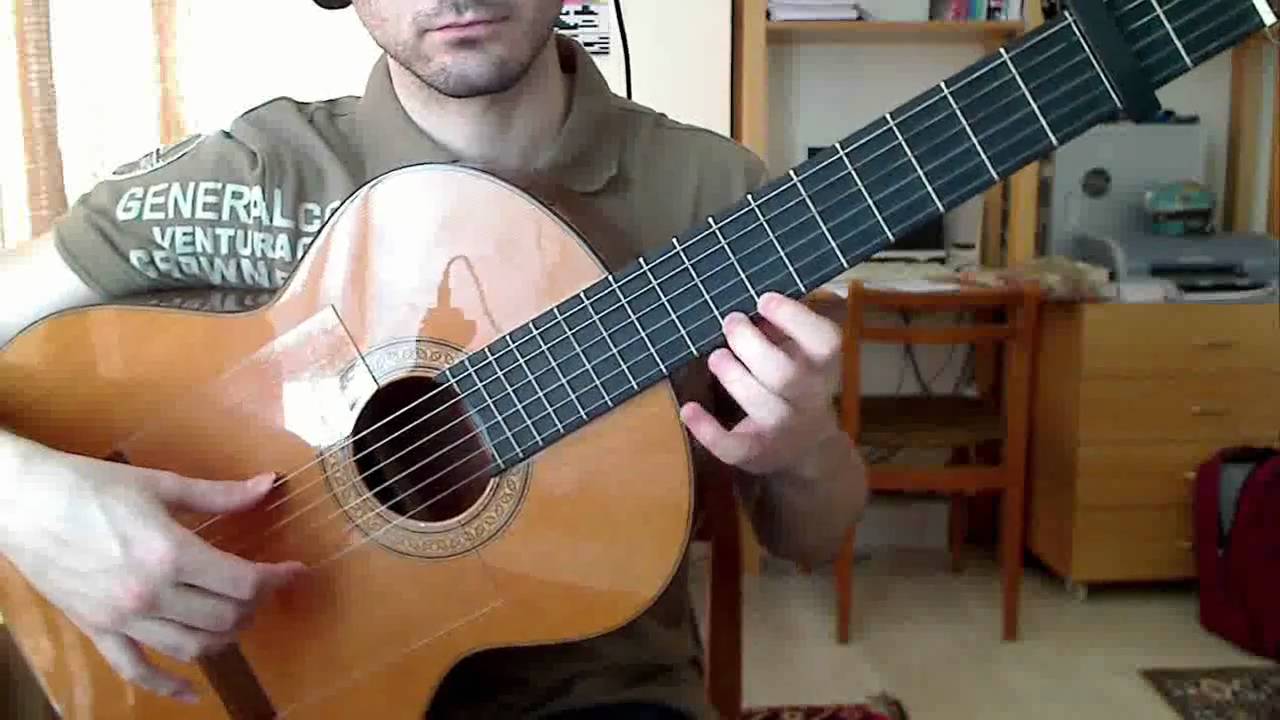 Alex Fox --- Guitar on Fire (slow play-through) - YouTube