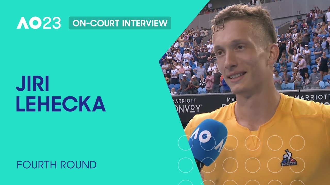Jiri Lehecka On-Court Interview | Australian Open 2023 Fourth Round ...