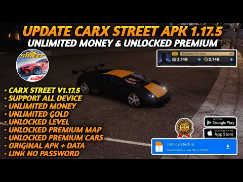 CarX Street Mod APK - CARX STREET v1.17.5 MOD APK DOWNLOAD Unlimited Money | Android & IOS 🔥