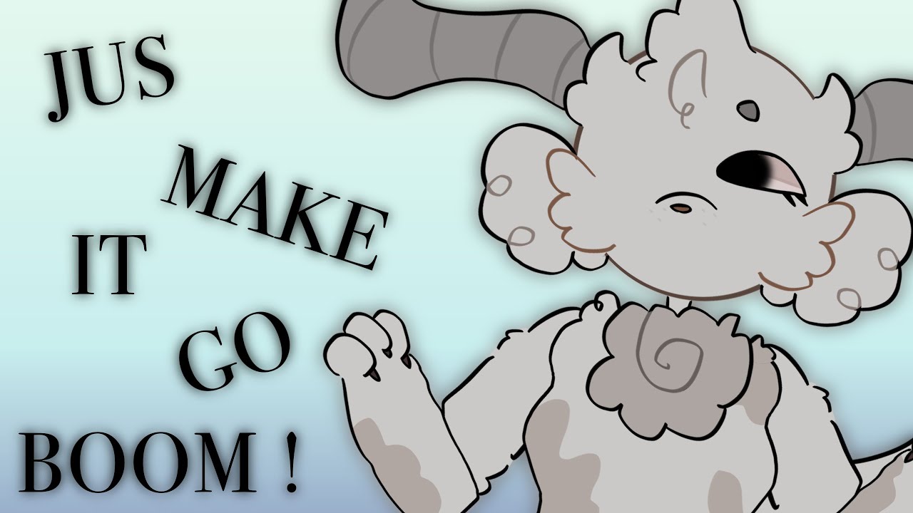 Just make it go BOOM!! — animation meme 🩶🤍🤎 - YouTube