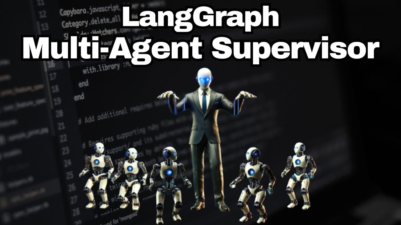 LangGraph Multi-Agent Supervisor - build high level Agents FAST - YouTube
