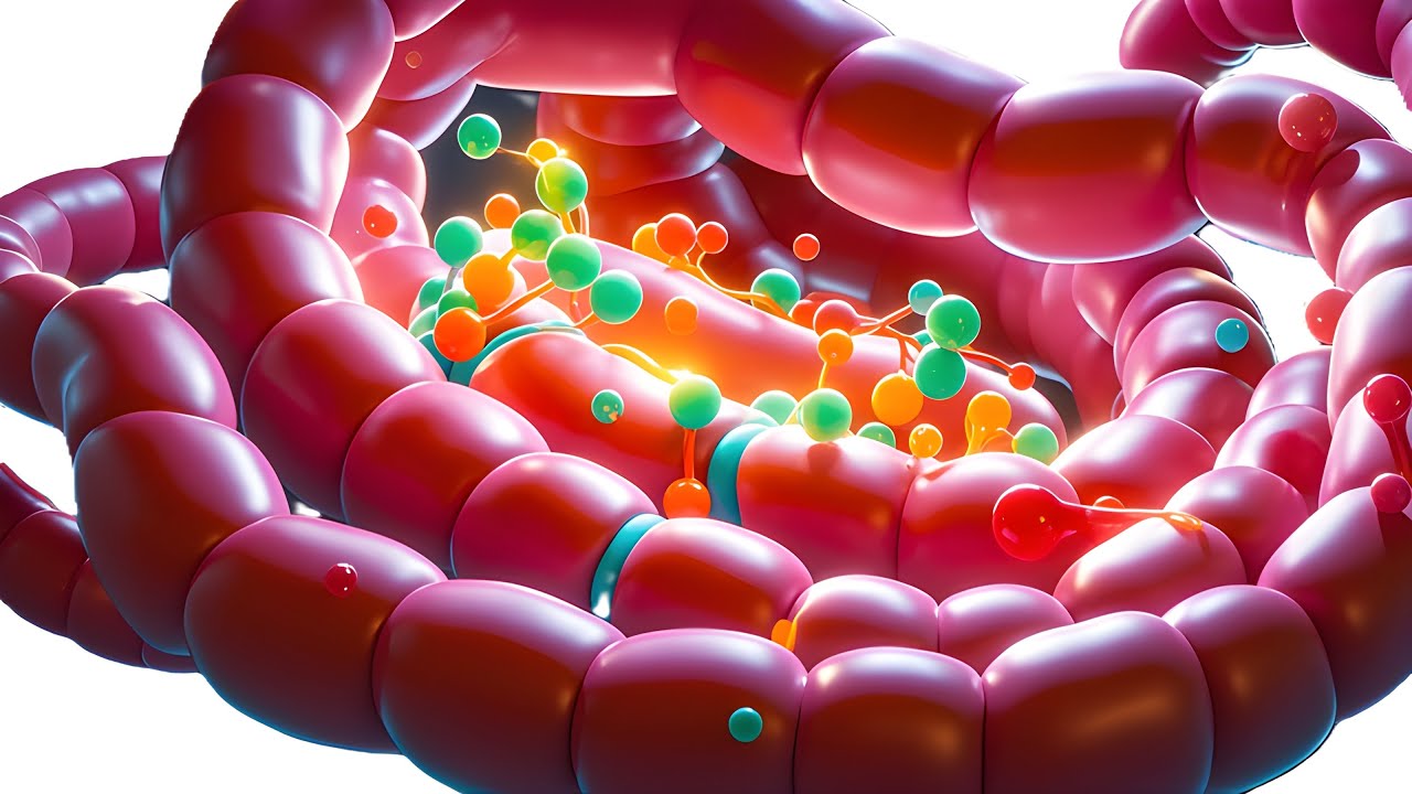 3D modeling of Human Small Intestines and its Functions - YouTube
