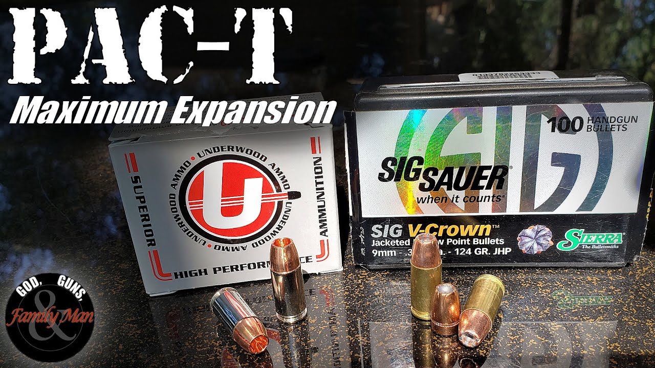 9mm 105gr. Underwood Ammo Maximum Expansion bullet: Clothing and Hard ...