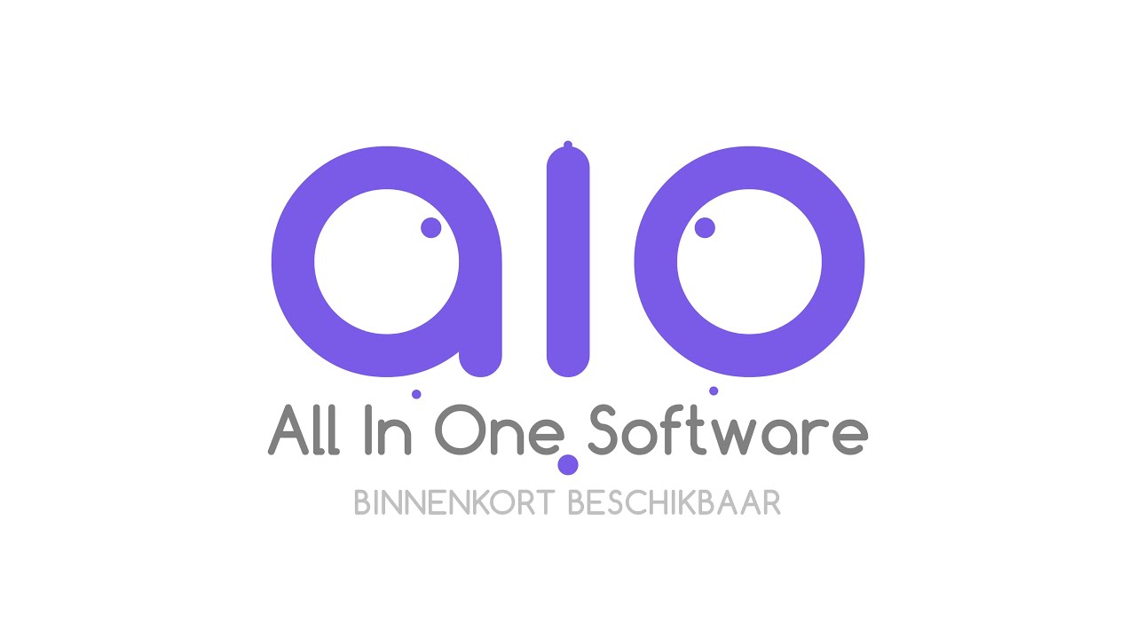 aio All In One Software binnenkort beschikbaar - YouTube
