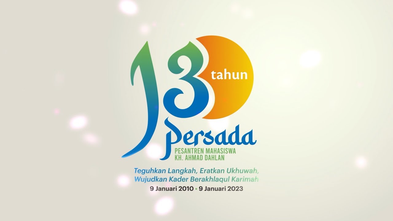 LOGO MILAD 13 TAHUN PERSADA UAD - YouTube