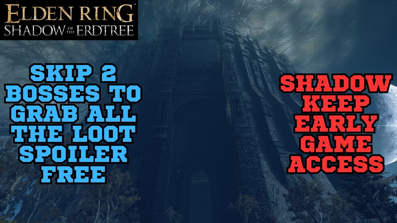 How to reach Shadow Keep early game and skip 2 Necessary Bosses to grab ...