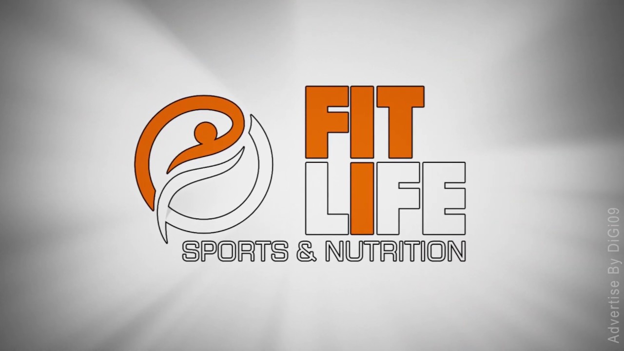 Fit Life Sports and Nutrition Logo Motion Graphics - YouTube
