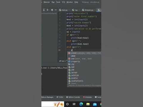 Make your 😱own Calculator 🤩 in any PC Using Python 🔥.#python #language#shorts - YouTube