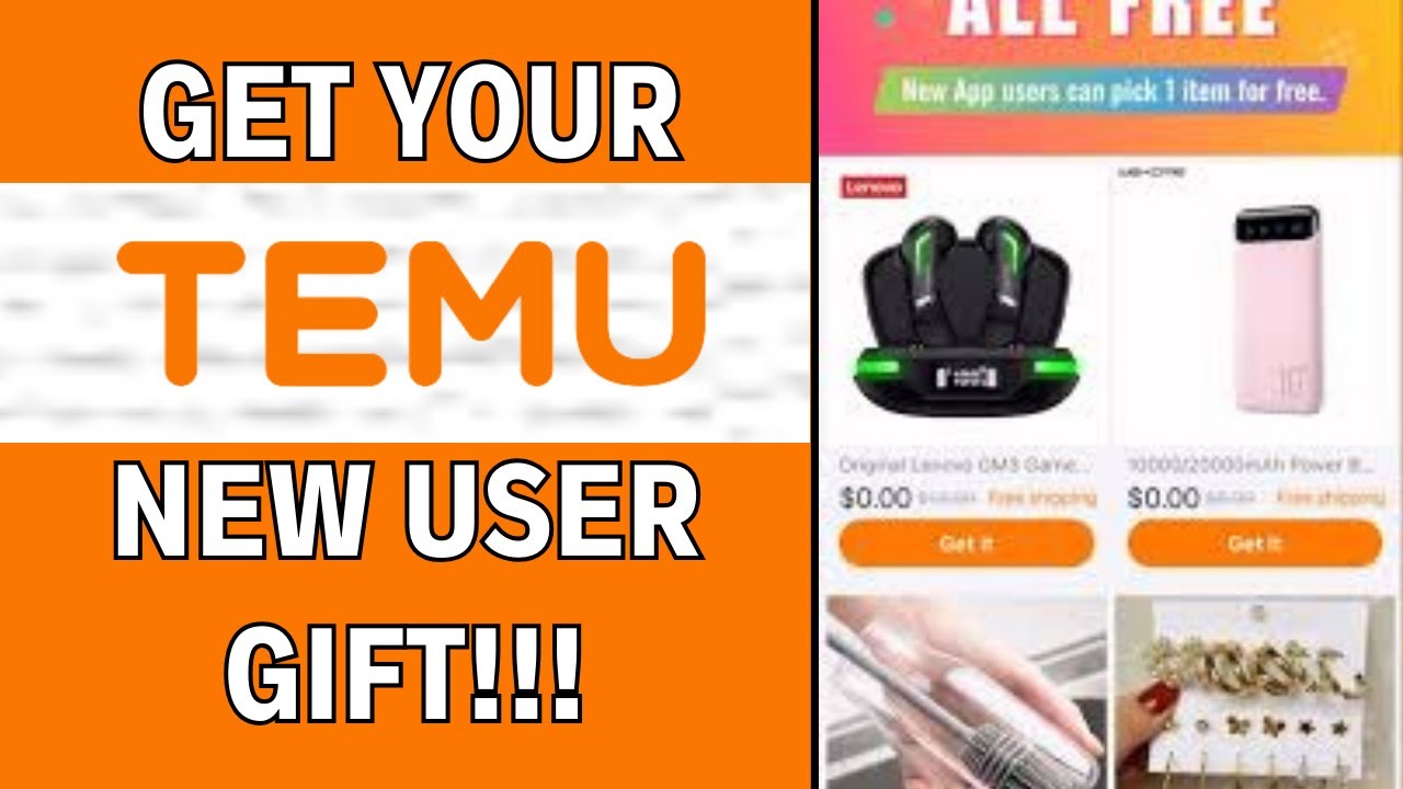 How To Get New User Gift On Temu (LATEST GUIDE) - YouTube