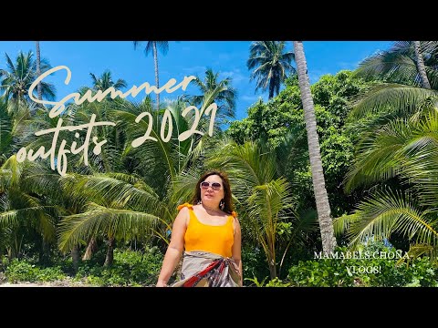 SUMMER  BEACH OUTFITS 2021 FOR CHUBBY MOMS + BURI HAT |MAMABELS CHONA VLOGS | VLOG 167
