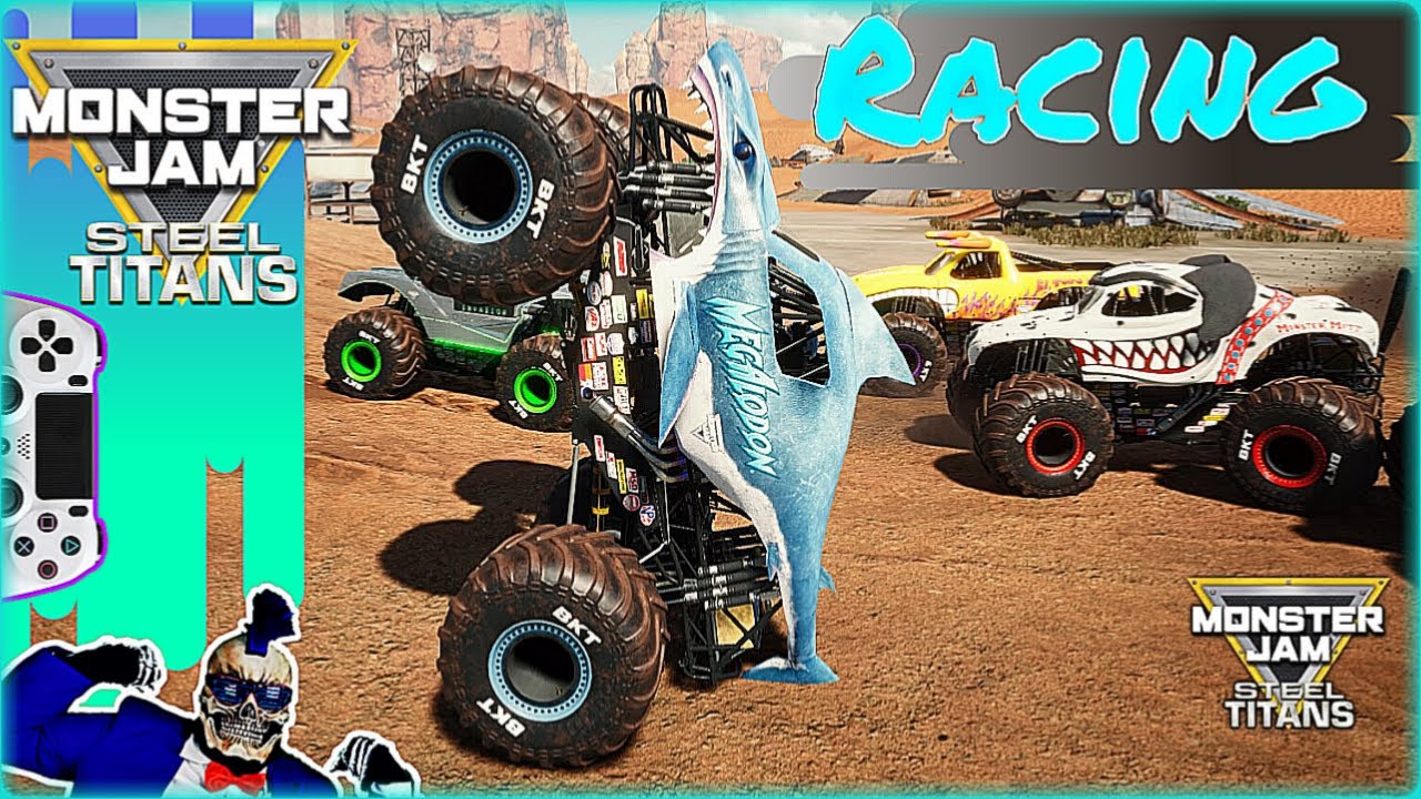 Monster Jam Steel Titans Video Game Racing 2020 - YouTube