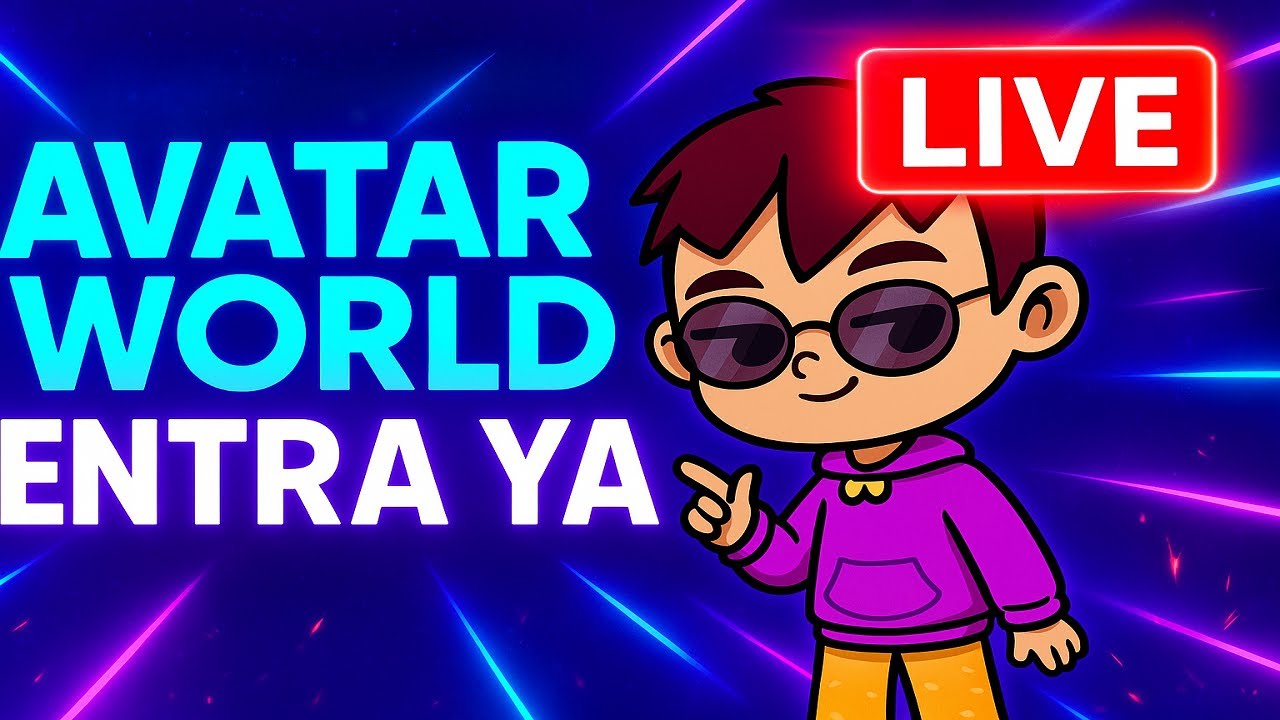 LIVE Avatar World New UPDATE LIVE ️ En Vivo Multiplayer LIVE NOW ...