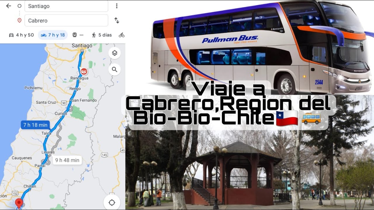Viaje a Cabrero, Región del Bio-Bio -Chile. 🇨🇱🚌 - YouTube