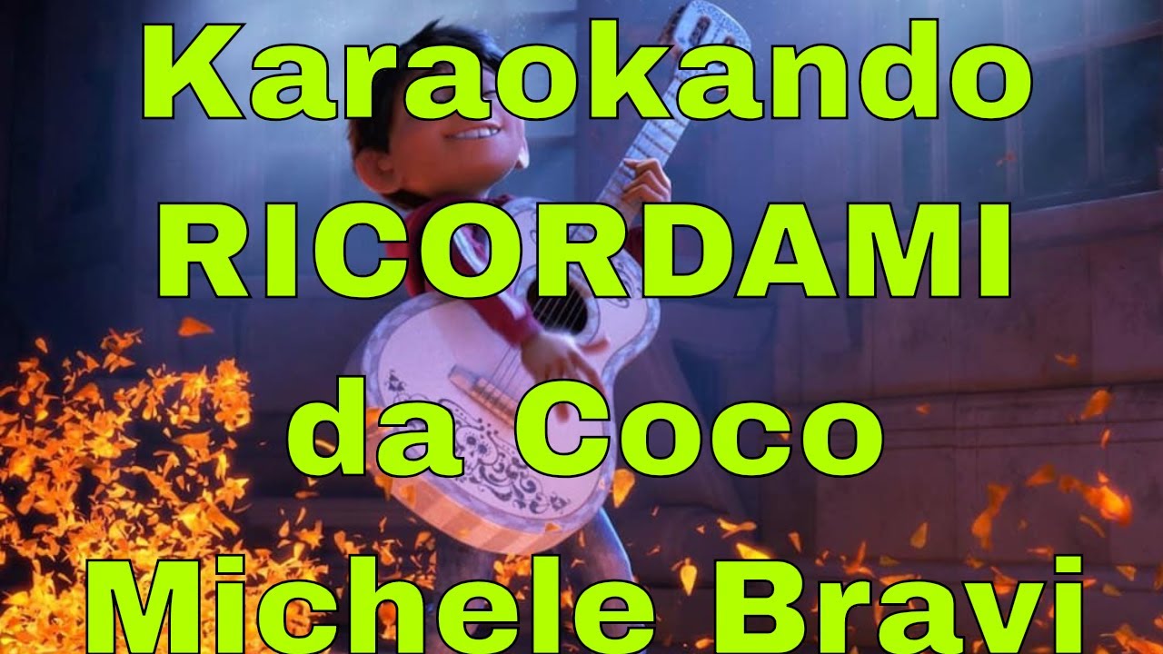 cover strumentale - Michele Bravi - ""RICORDAMI" - Solo (dal cartone ...