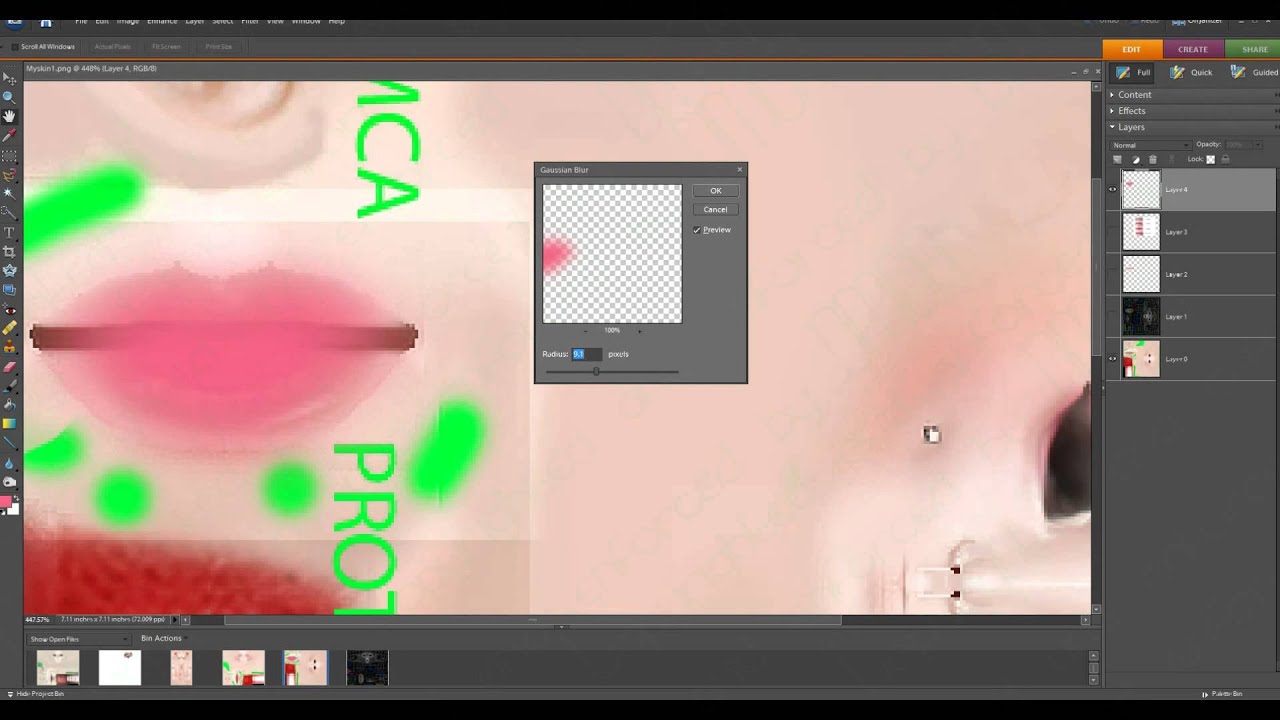 IMVU Skin Tutorial: Natural Lips ♥ (Developing) - YouTube