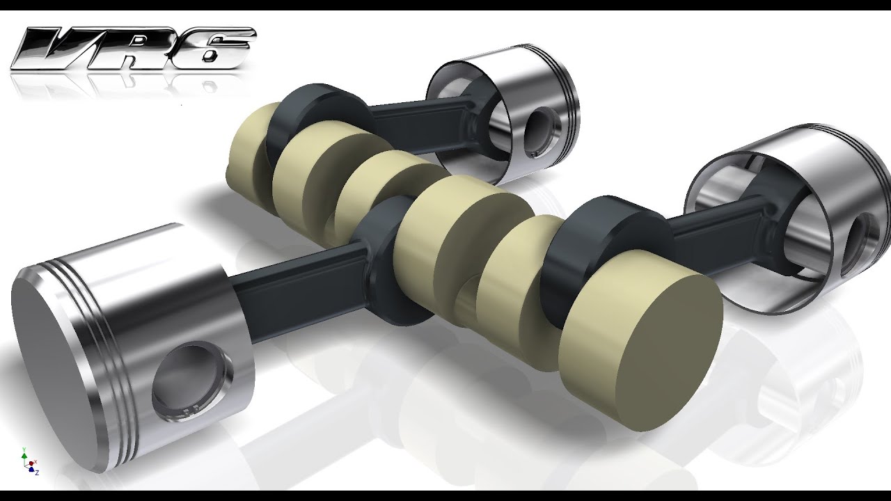 VW Golf VR6 Crankshaft Rotation - YouTube