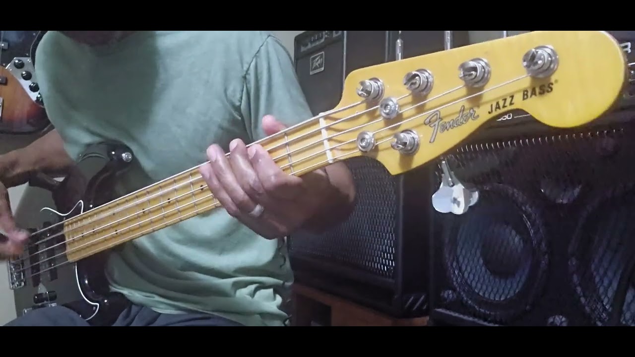 'Loves Train' Live (Bass cover) Ver. 2 - Soul Sonic #brunomars # ...