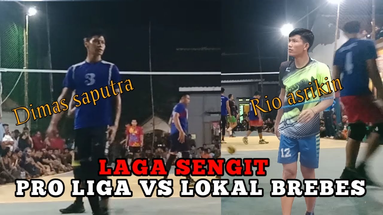 Dimas saputra dibuat repot lokal BREBES Rio asrikin,risko herlambang ...