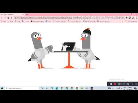 CSS pigeons #poojapatel #css #codepen || HTML,CSS,JS projects - YouTube
