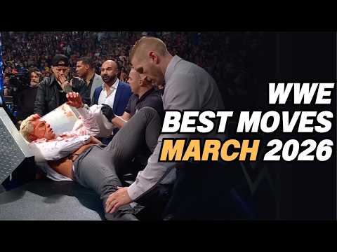 WWE Best Moves of March 2026