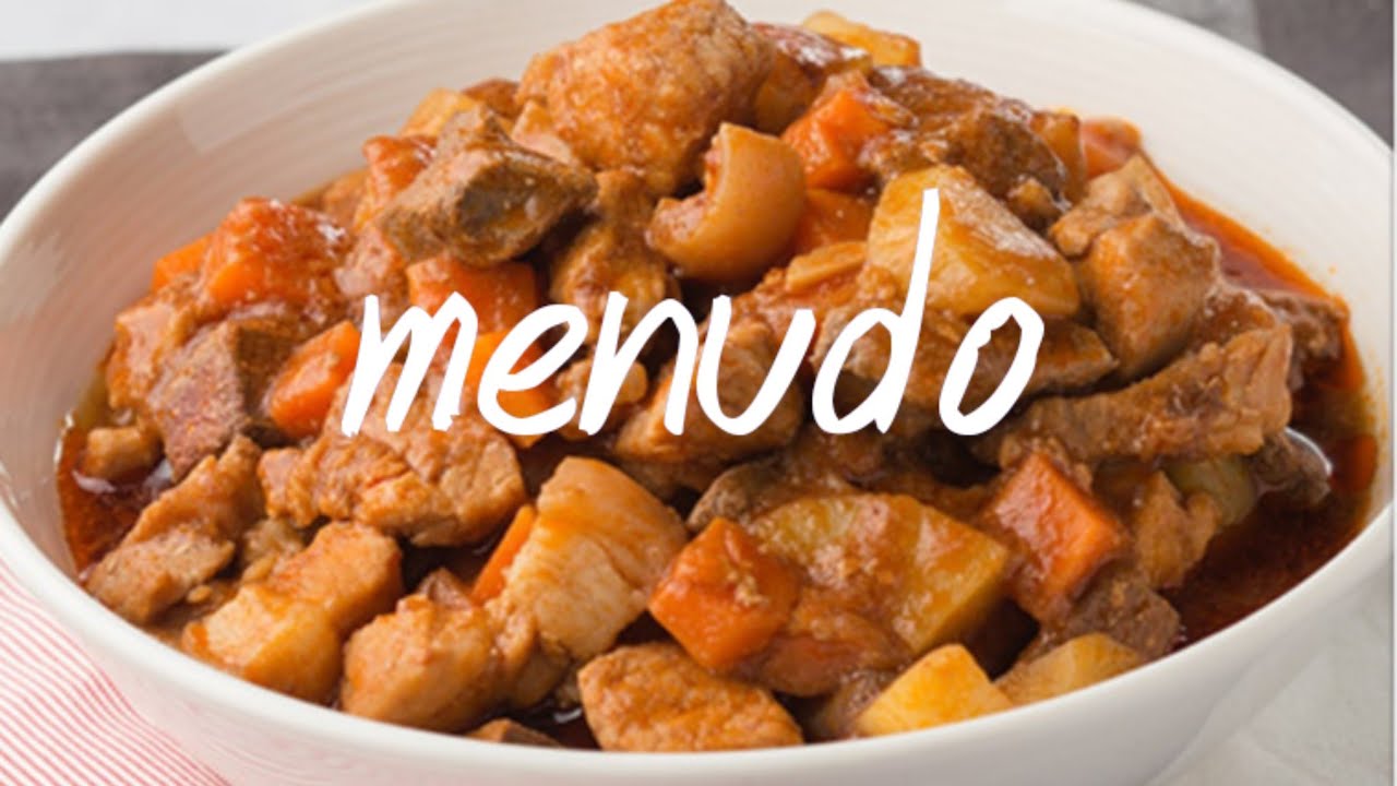 MENUDO RECIPE - YouTube