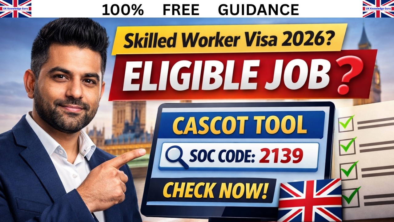 What Is the CASCOT Tool? | Check Skilled Worker 2026 Visa Job ...