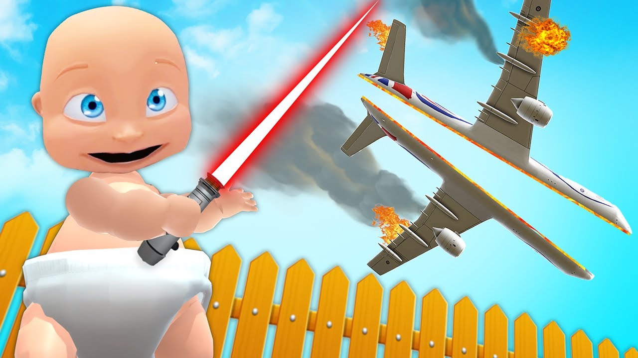 EVIL BABY Tests DEADLY WEAPONS! | Who's Your Daddy - YouTube