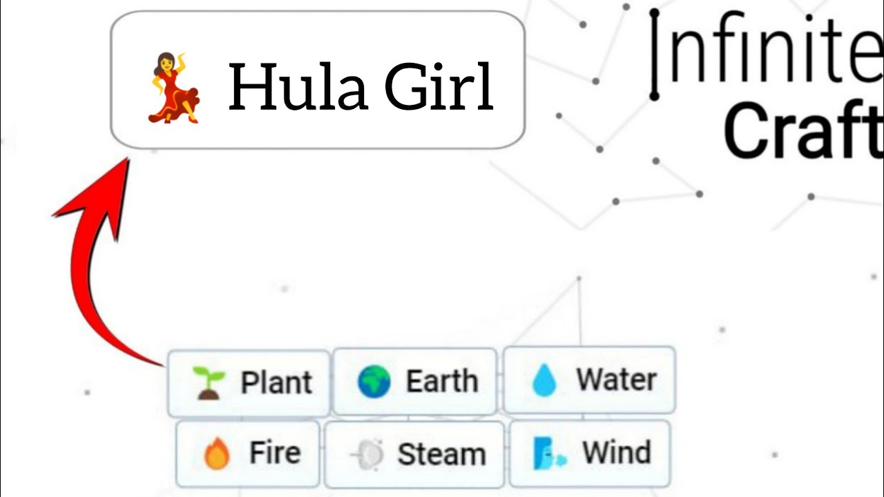 How to make Hula Girl in infinite craft | infinity craft - YouTube